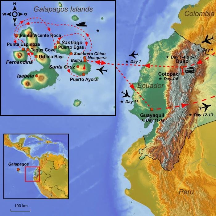 Highlights of Ecuador with 5-day Galapagos cruise - Book here!